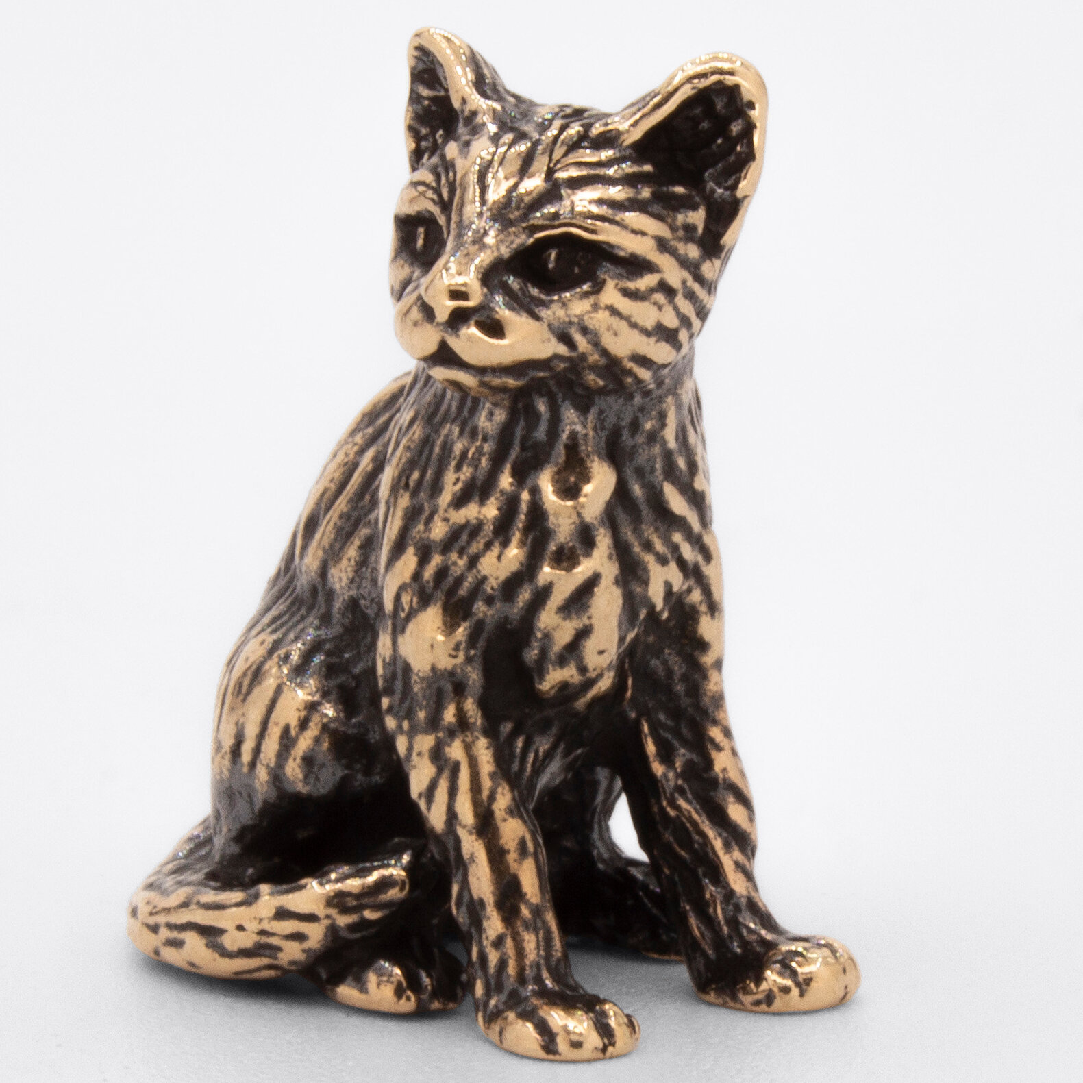 Кошечка Фигурка из Бронзы от Рязанской литейной мастерской