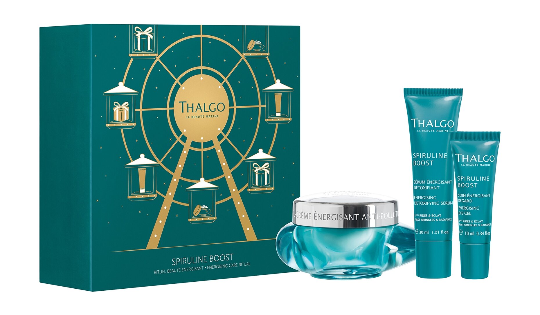 THALGO Spiruline Boost Набор Энергизирующий (3 элемента)
