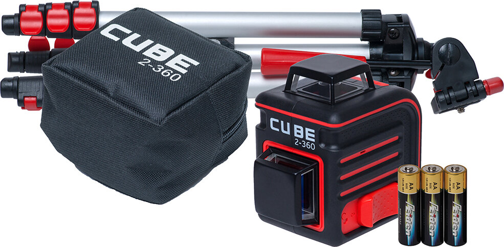 ADA Лазерный уровень Cube 2-360 Professional Edition А00449