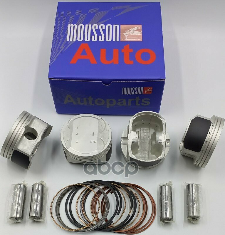 Поршень кольца комплект на 1 цилиндр MOUSSON арт. SPRG4KDSTD
