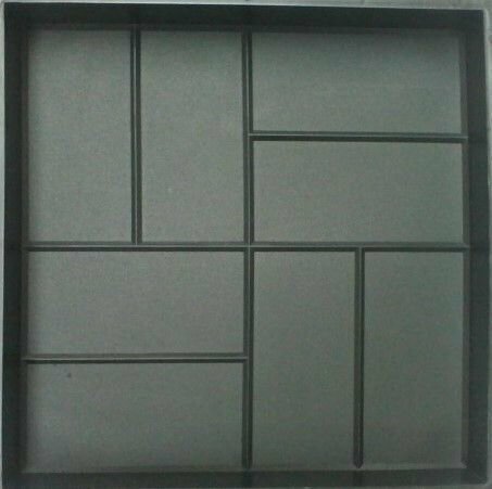 Квадратная форма для тротуарных плиток Taboss, 4 штуки, размер 40x40x5 см