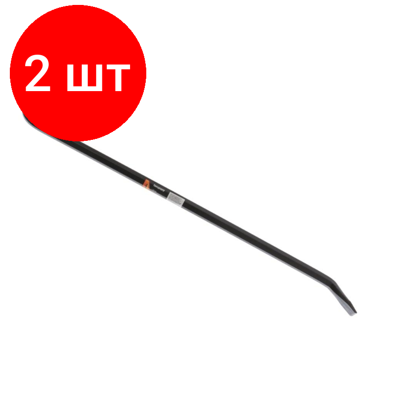 Комплект 2 штук, Гвоздодер 900 мм шестигранный окрашенный Sparta 252285