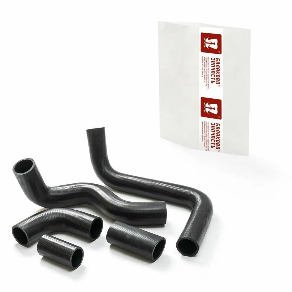 Патрубки радиатора для УАЗ 315195 Хантер (PVP-514) комплект 5 шт. усиленные арт 09380