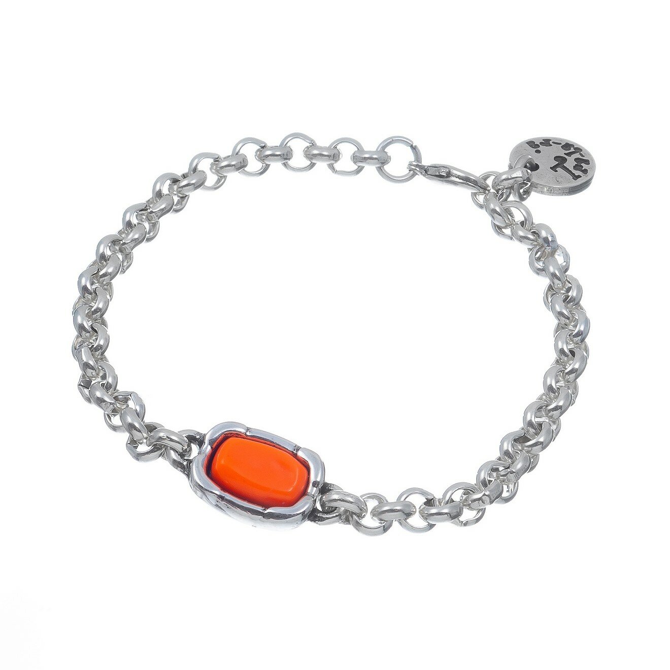 Браслет-цепочка, эпоксидная смола