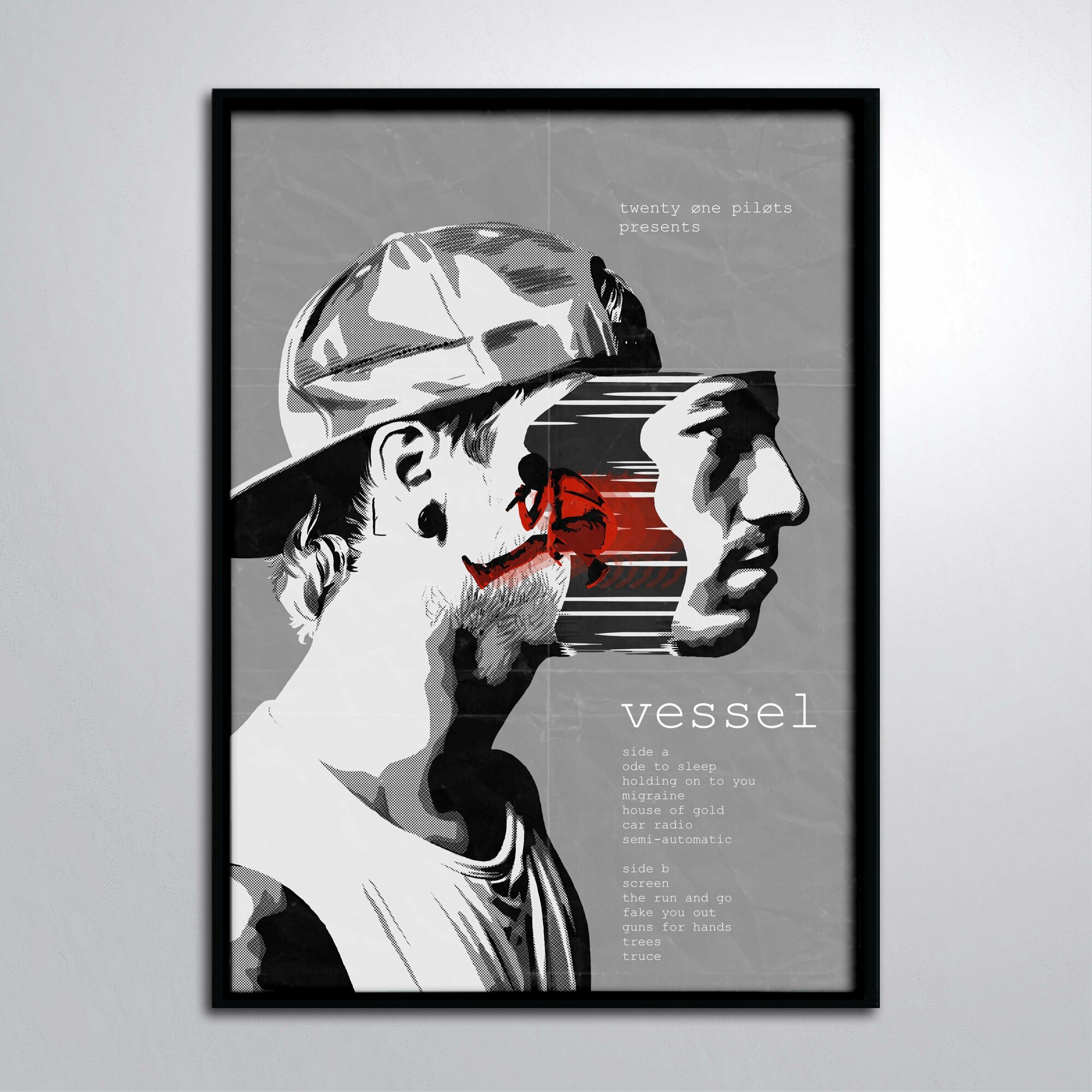Постер без рамы/Vessel Twenty One Pilots Тайлер Джозеф Джош Дан