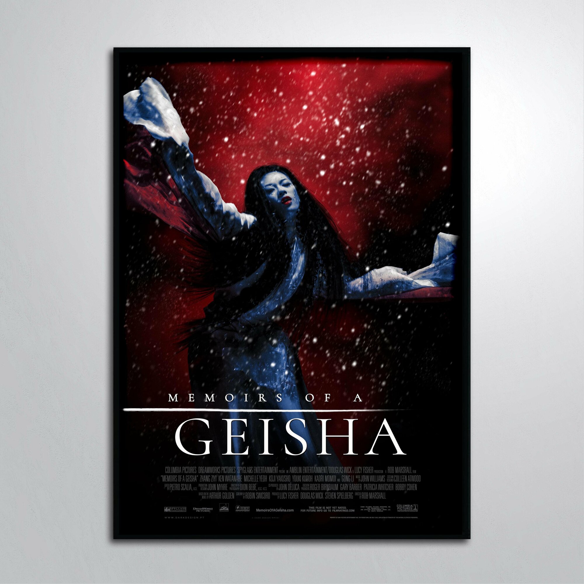 Постер без рамы/Мемуары гейши Memoirs of a Geisha