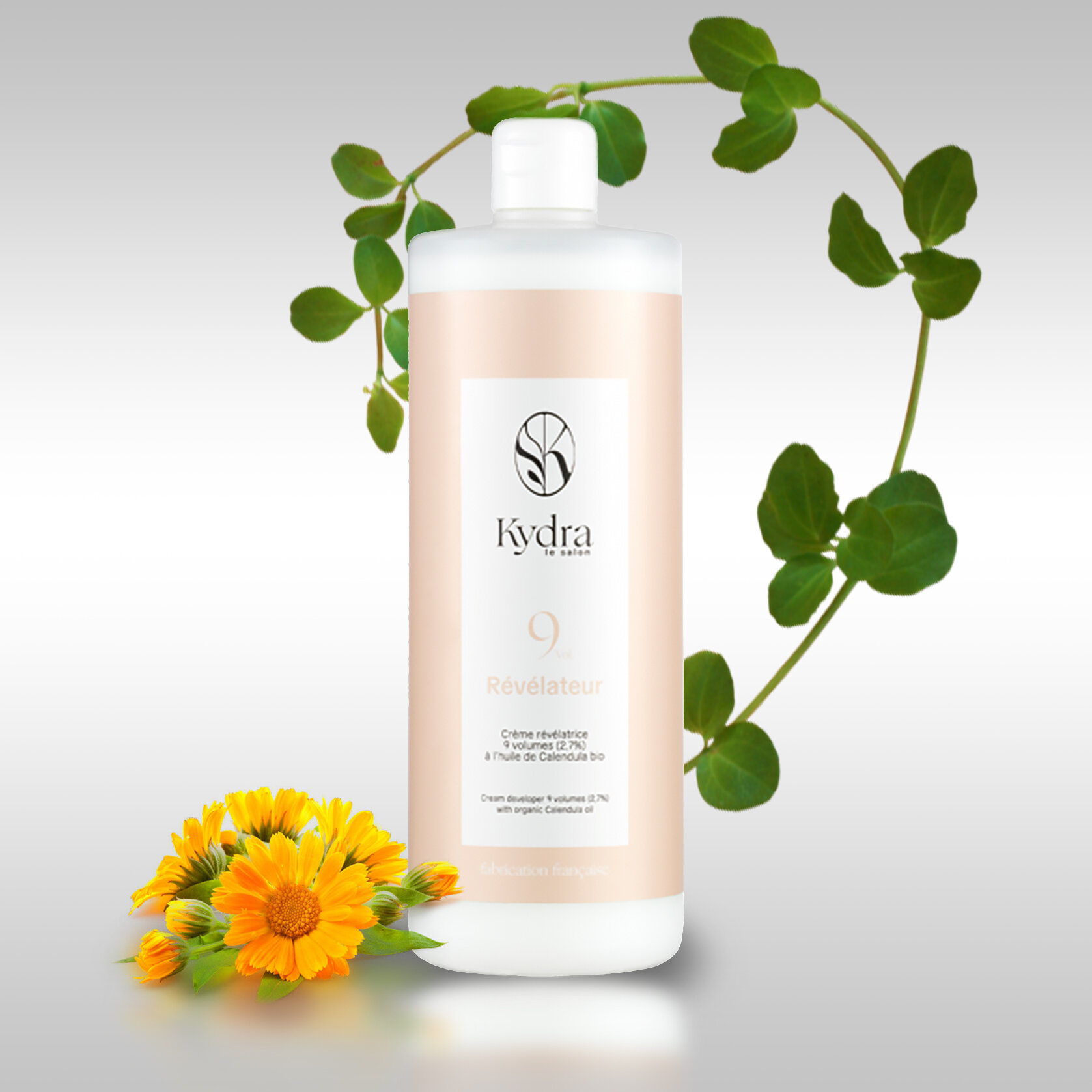 KYDRA REVELATEUR Cream Developer / Крем оксидант с органическим маслом календулы 9 vol. (2,7%), 1л