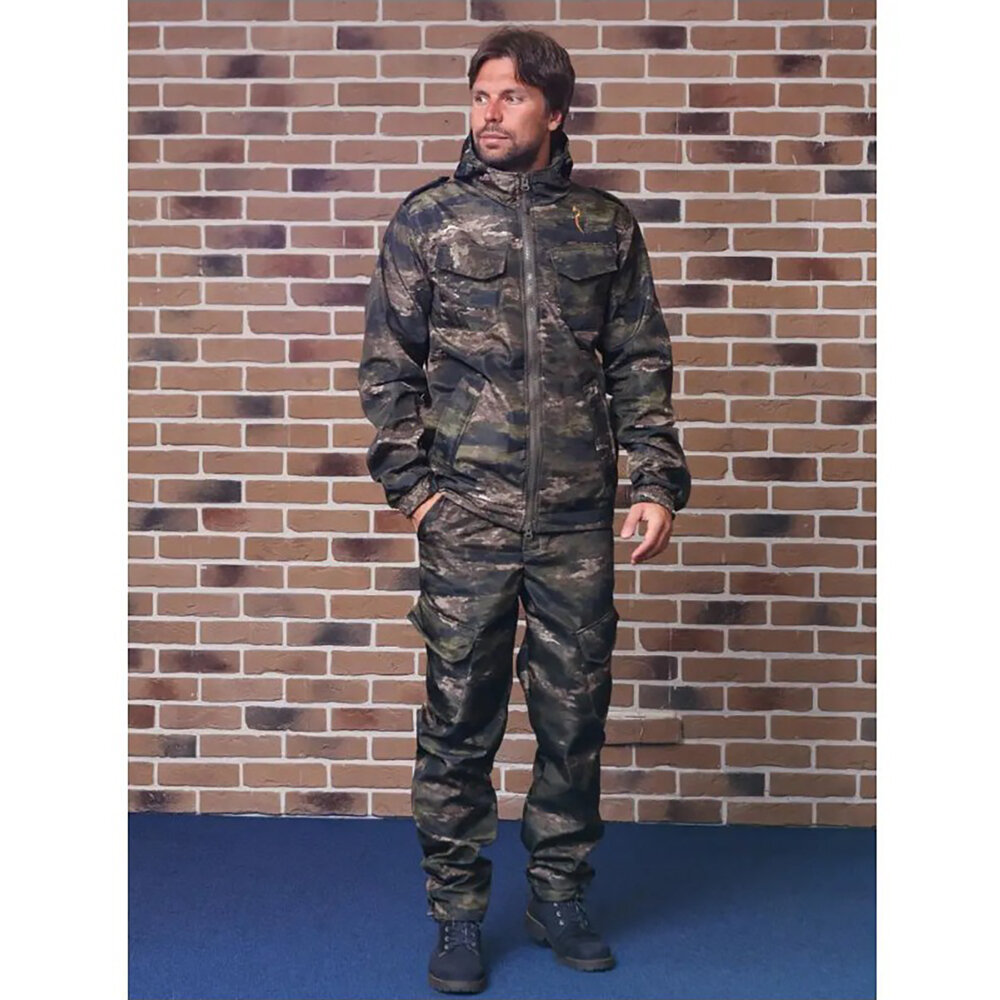 Костюм Тайгер Тактик NEW Дюспо-Флис Зеленый Тигр 48-50/182-188