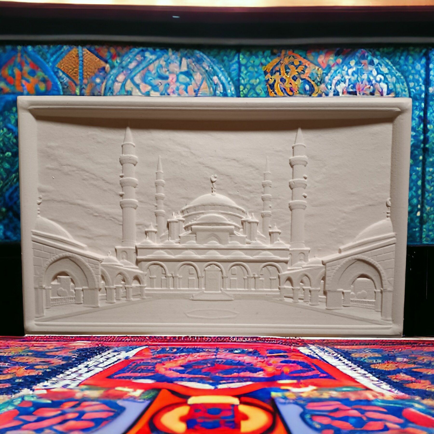 Картина панно Мечеть, мусульмане, ислам