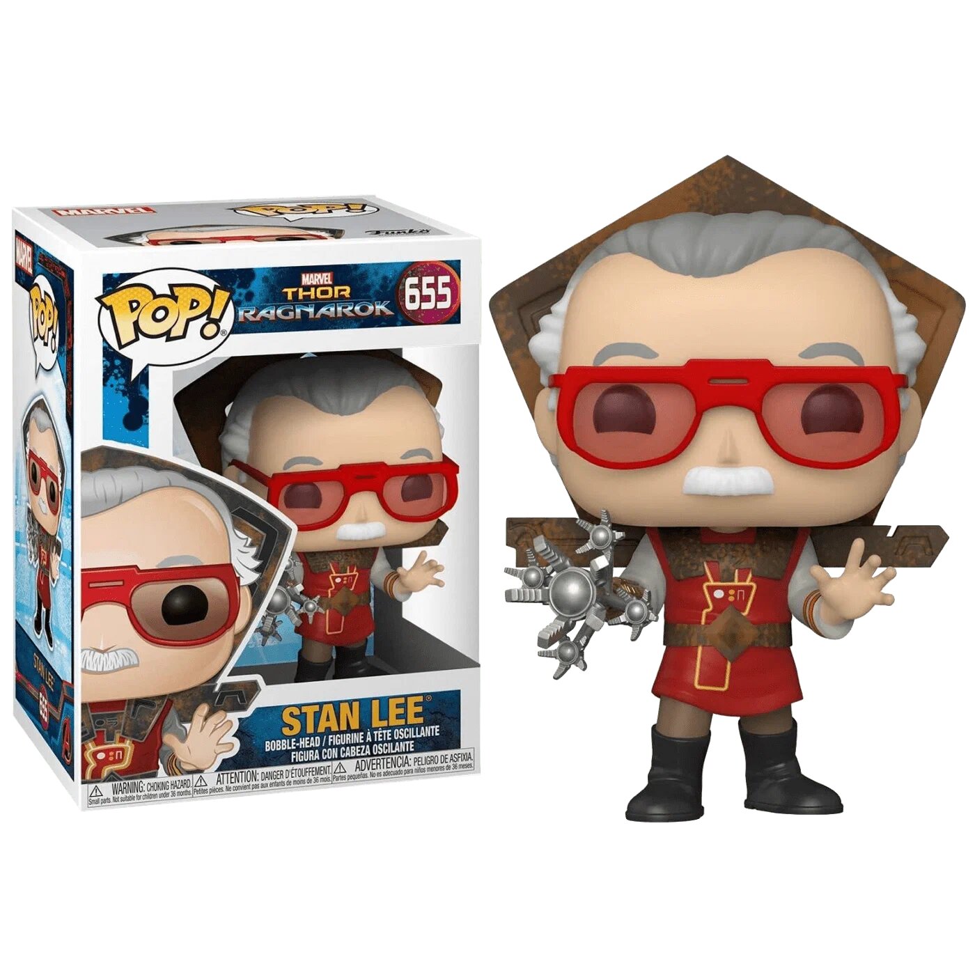 Фигурка Funko POP Stan Lee Cameo (Vaulted) из фильма Thor Ragnarok Marvel 655