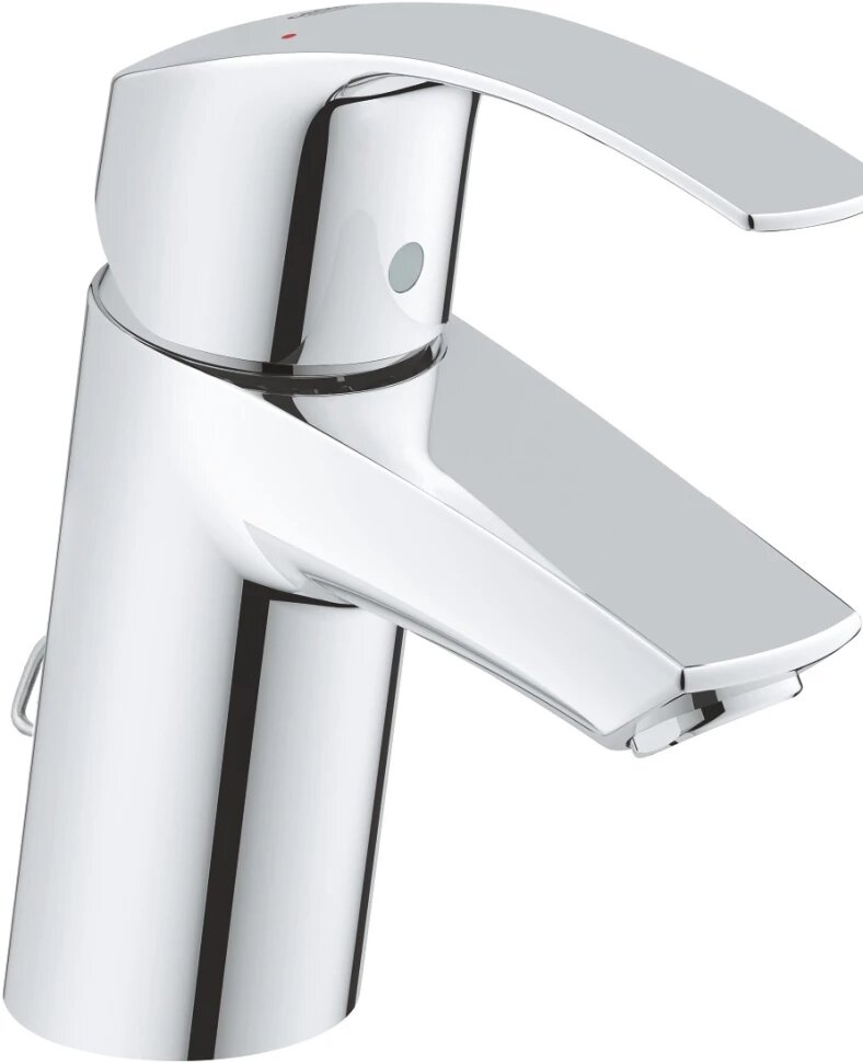 Смеситель для раковины с цепочкой Grohe Eurosmart 33188002
