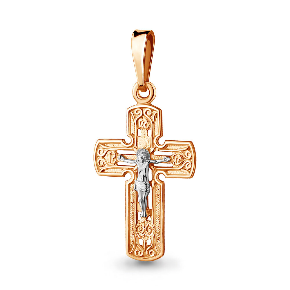 Крестик, серебро, 925 проба