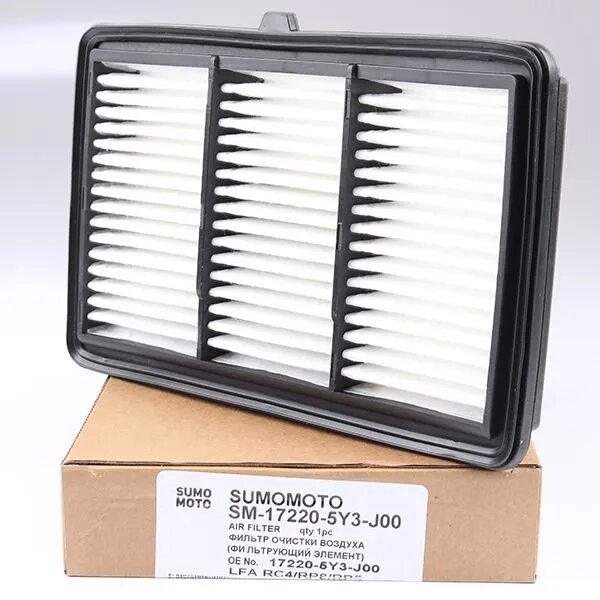 Фильтр воздушный SM-17220-5Y3-J00 SUMOMOTO HONDA; Odyssey; Stepwgn; Stepwgn Spada; OEM - 172205Y3J000;