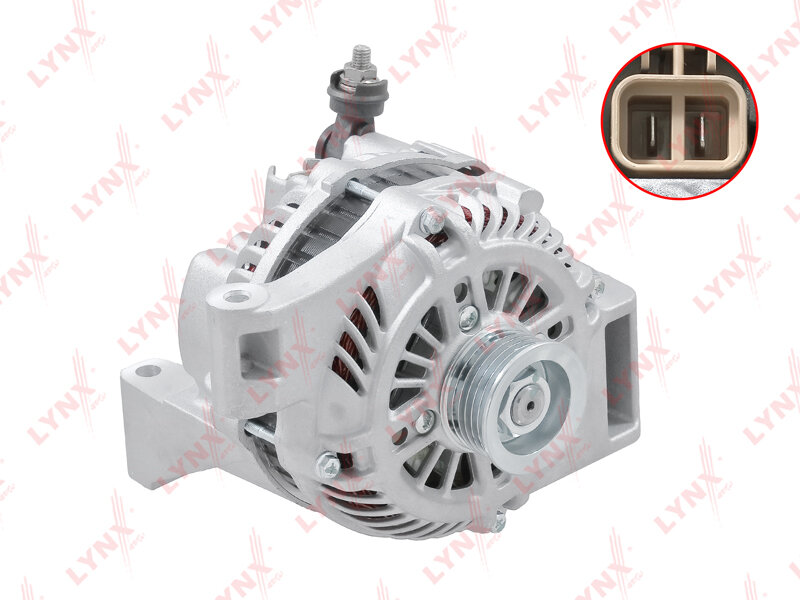Генератор LYNXauto EA-1293. Для MAZDA Мазда 3(BK) 2.0 03>/5(CR/CW) 1.8-2.0 05>