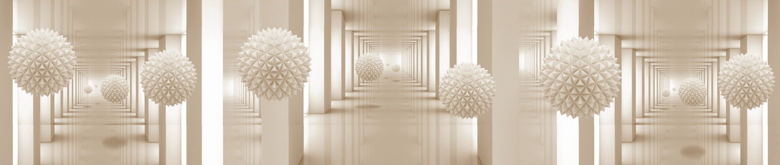 Кухонный фартук/стеновая панель МДФ для кухни 2800*600*6мм "BS-168"