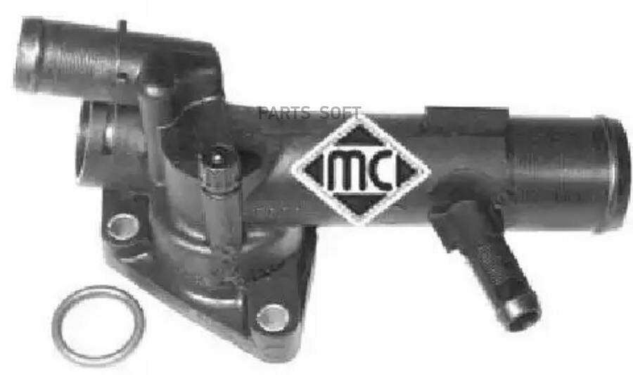 03670 METALCAUCHO Термостат RENAULT CLIO II/KANGOO/LOGAN 1.5D (89C)