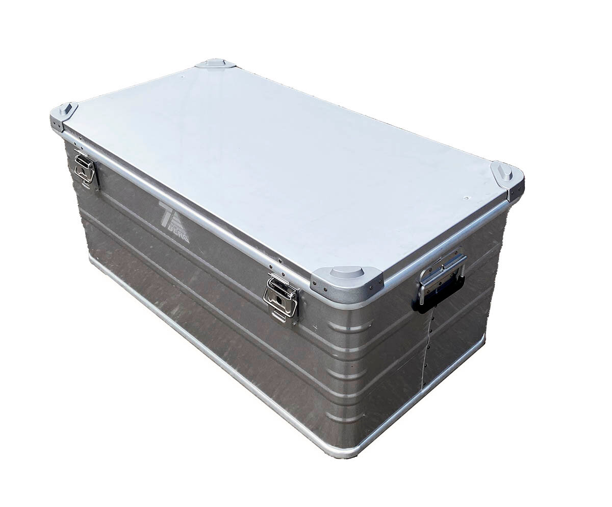 Алюминиевый Ящик Sevenberg Big Box, С Замком, 90Х50Х40 См, Серебристый