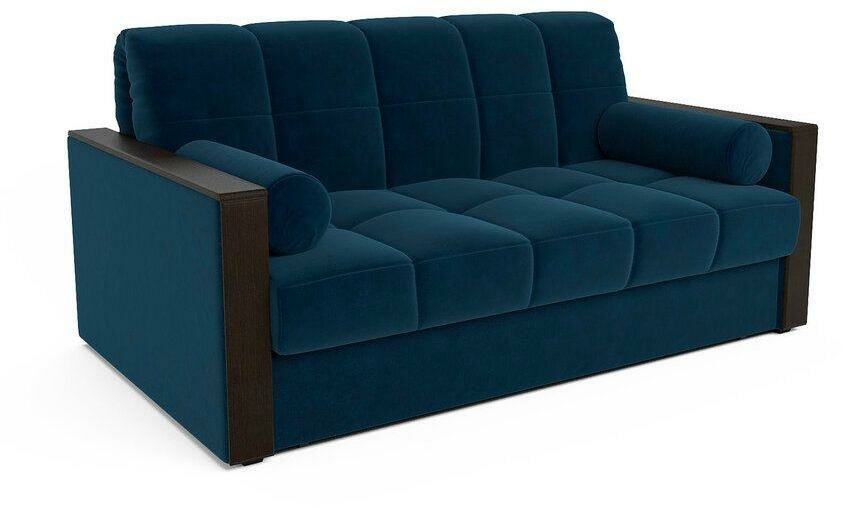 Диван Mebel-ars Техас Темно-синий Luna034 Размеры: Высота 830мм Глубина 1050мм Ширина 1630мм