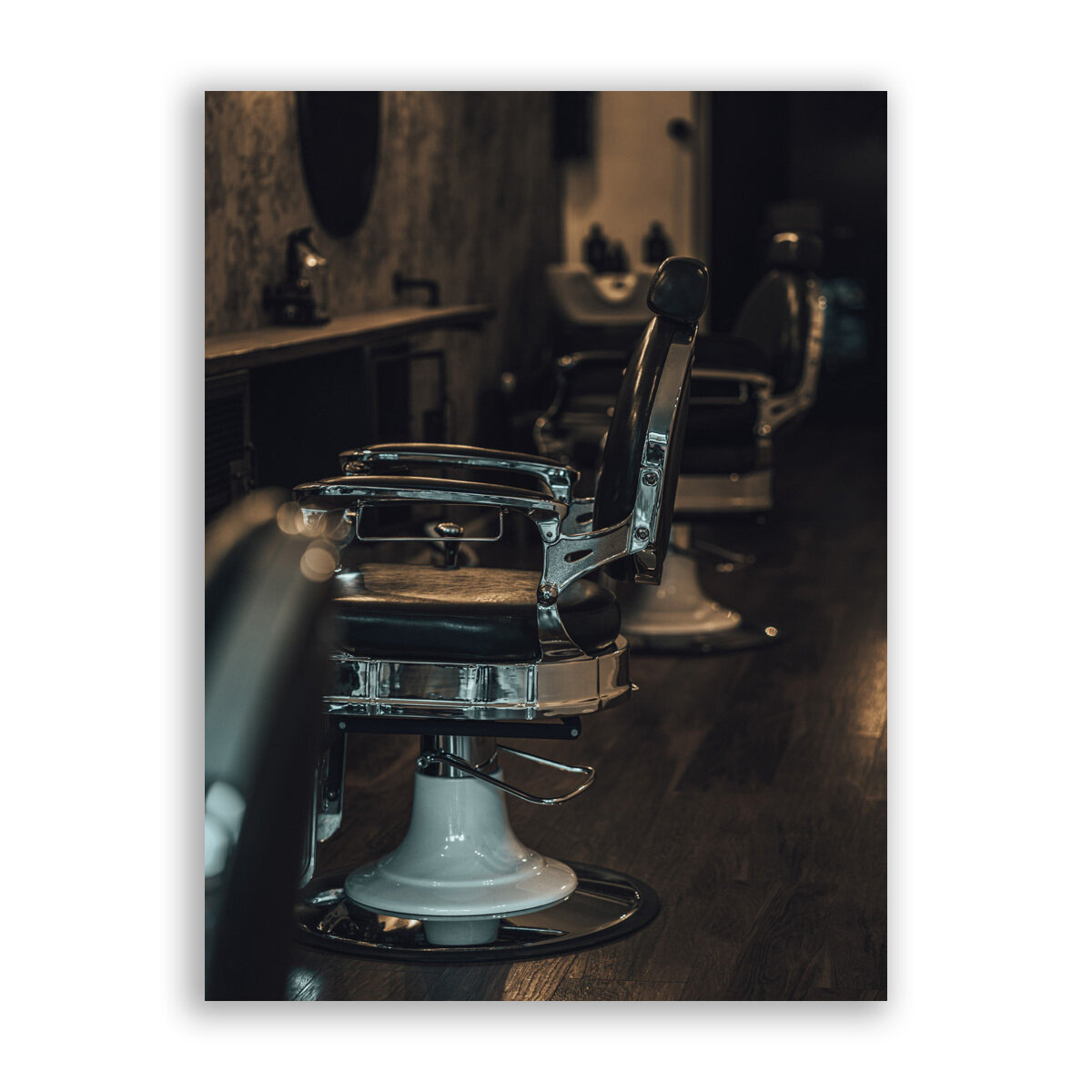 Постер, плакат на бумаге / Для Барбершопа / Размер 30 x 40 см