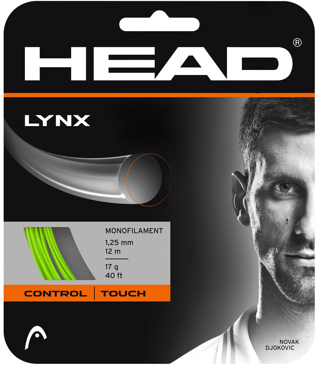 Струны Head Lynx (set) Унисекс 281784-17GE 17GE цвет: желтый