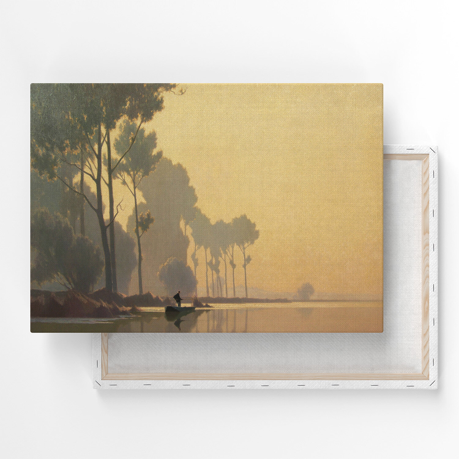 Картина на холсте, репродукция / Александр Жакоб - Early morning / Размер 30 x 40 см