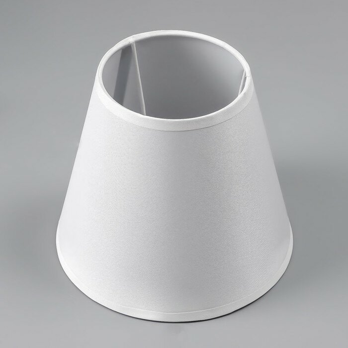 Абажур Е14 белый 15,5х15,5х13,7 см 5469681