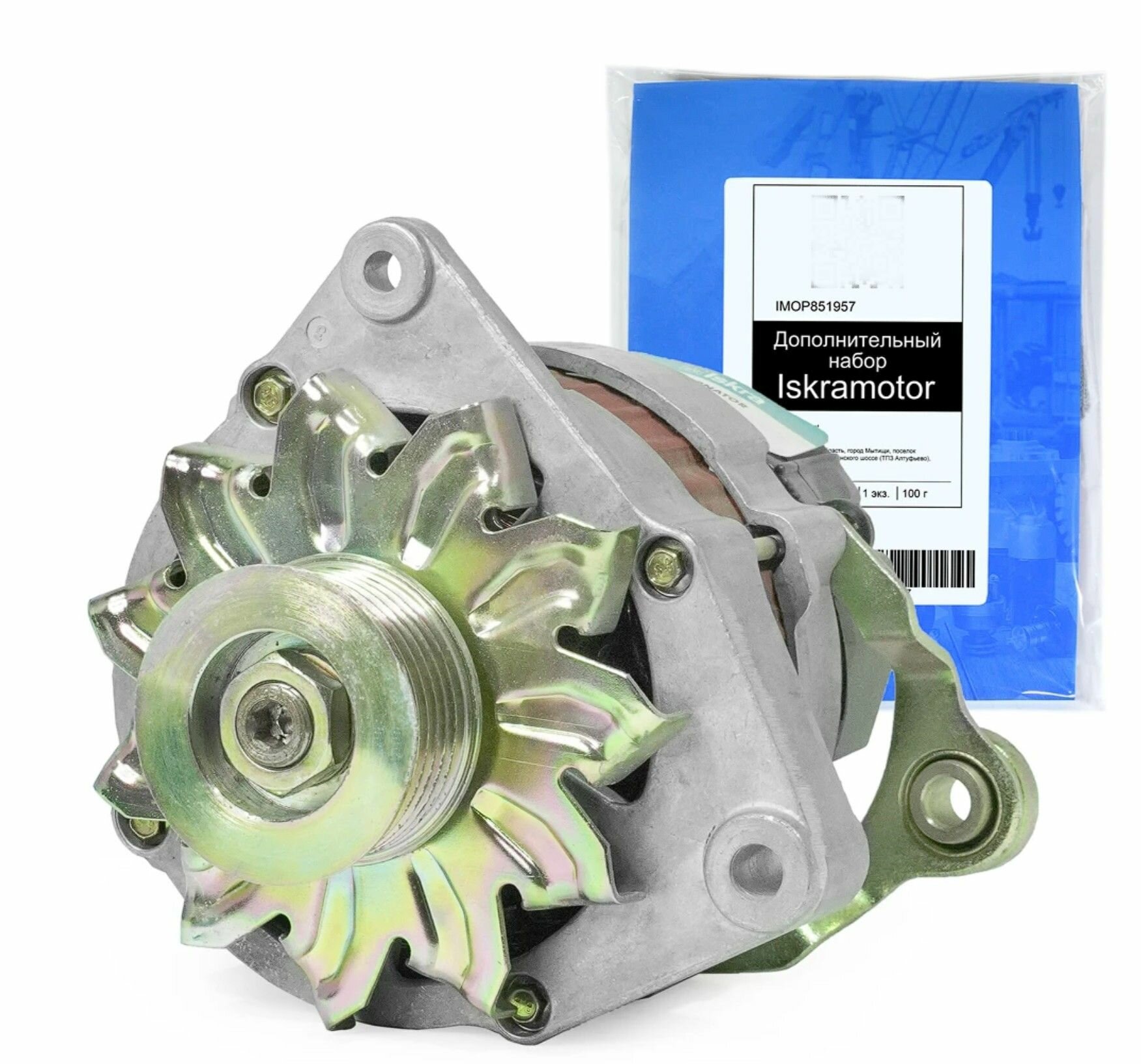 Генератор 14V, 70 ампер, 6-руч, MAHLE MG411 AAK4587, 14В, 70A (IMA301767)