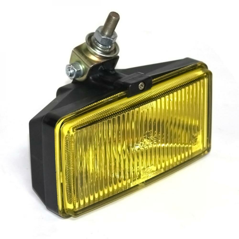 Фара противотуманная ВАЗ-2108-099 с кронштейном прямоуг. 12 В (желтая) (14.3743010(Б/Н3) (Освар)