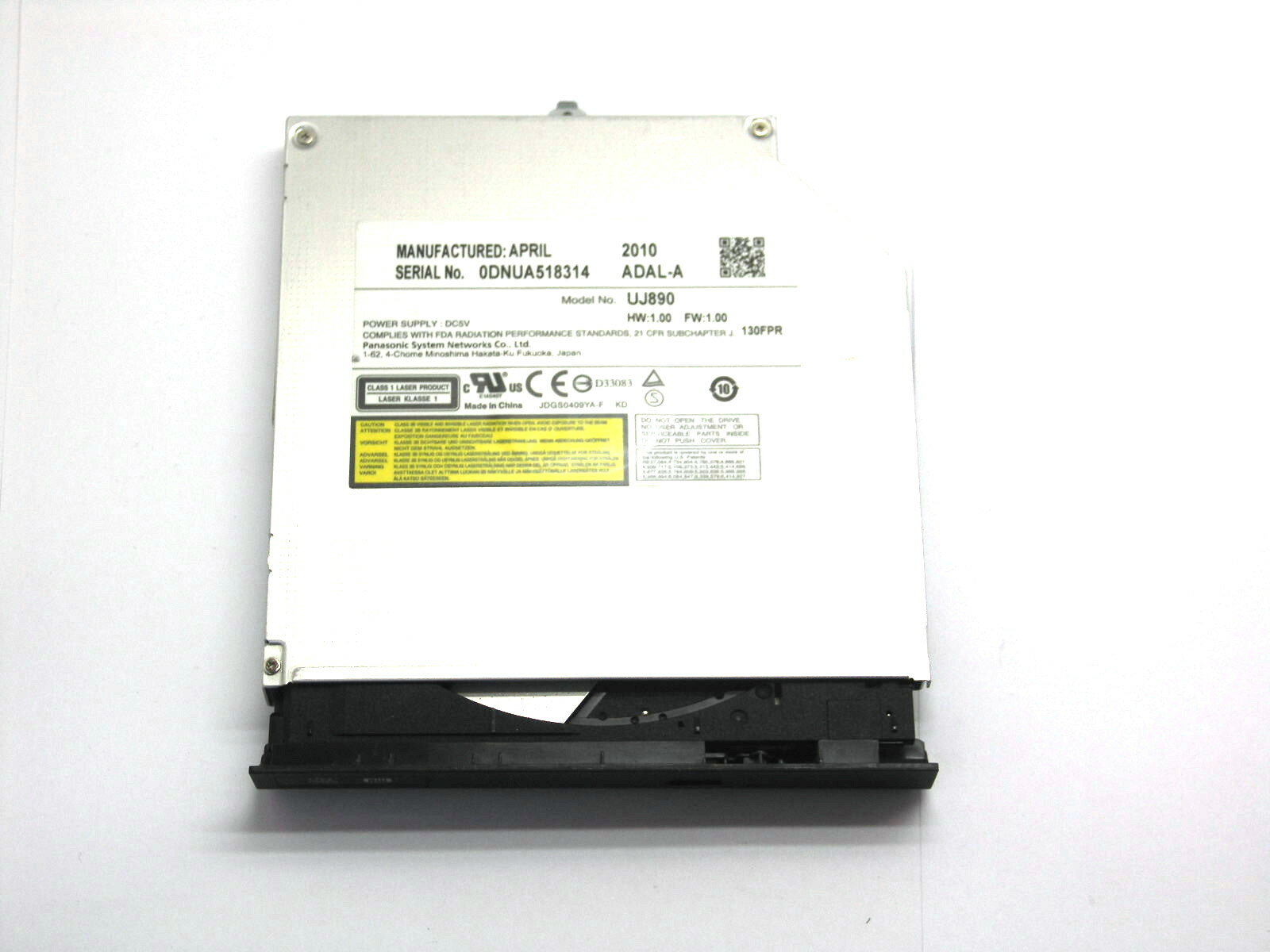 Оптический привод DVD ± R/RW, SATA, для ноутбука, 12мм