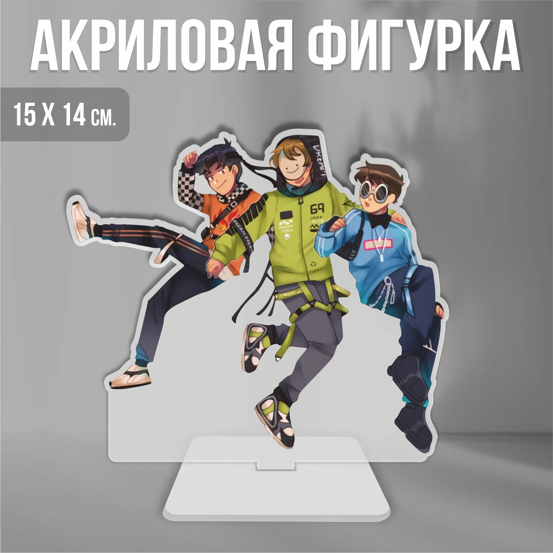Акриловая фигурка декоративная / статуэтки для интерьера Dream SMP Дрим СМП