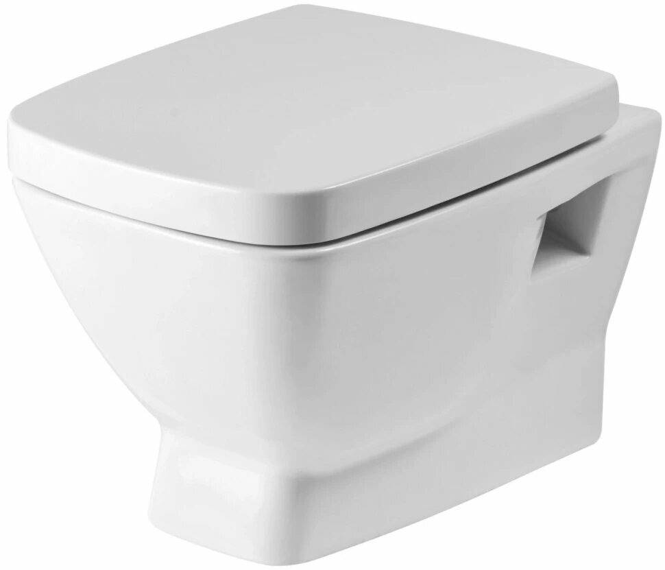 Унитаз подвесной Santek Нео 1. WH30.2.423 с сиденьем микролифт, белый