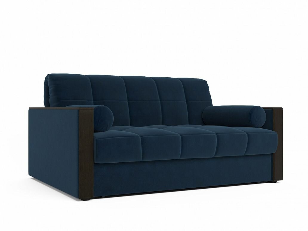 Meblevka Диван аккордеон Техас 155x200 велюр темно-синий