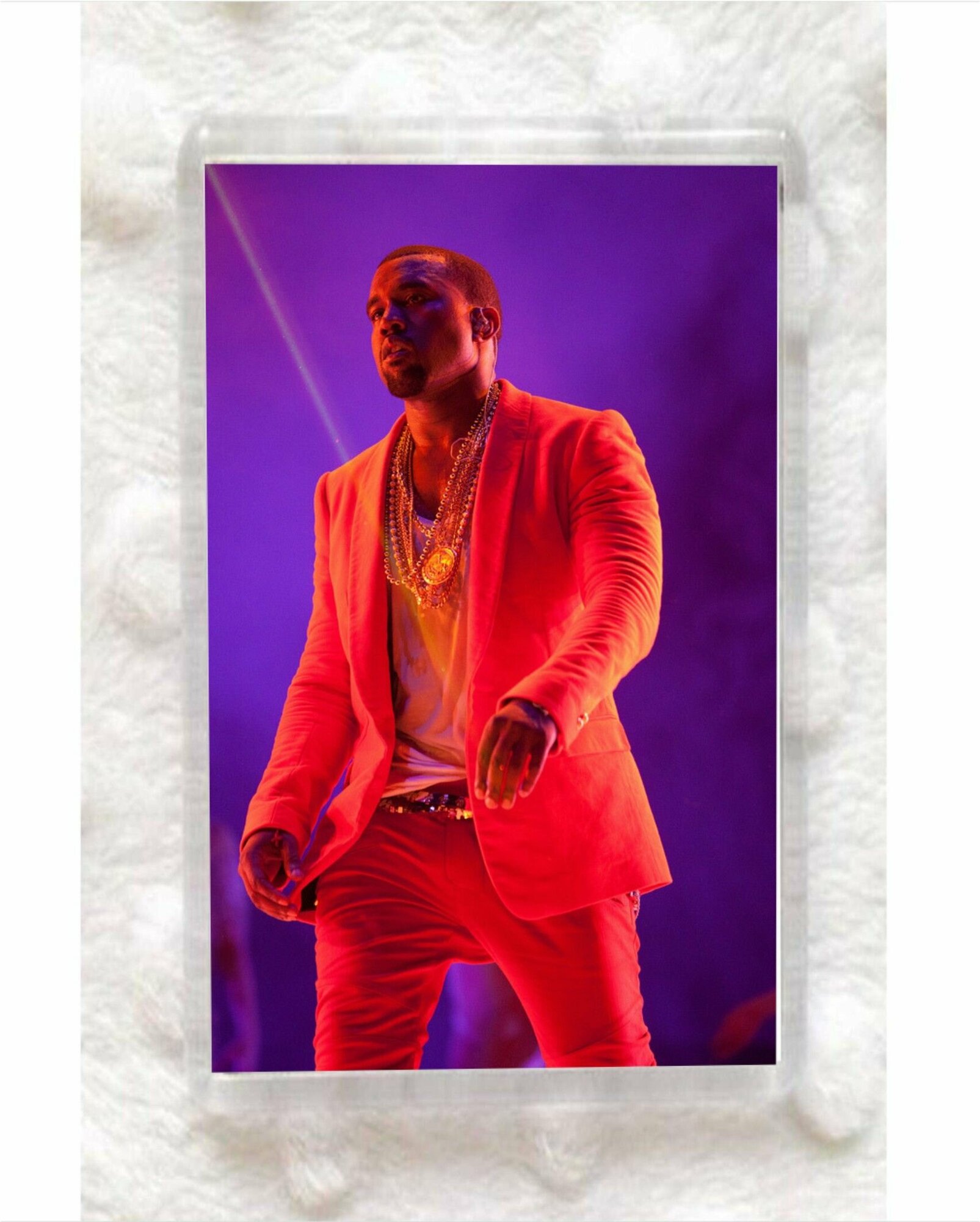 Магнит акриловый с принтом "Пафф Дэдди", Puff Daddy