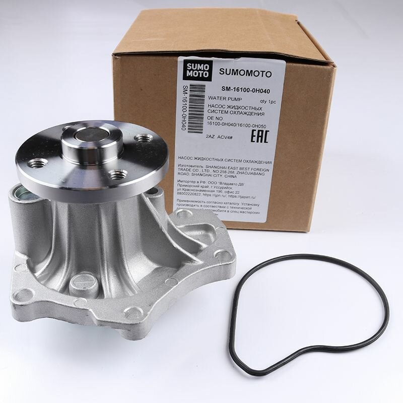 Водяной насос ( помпа ) Sumomoto SM-16100-0H040 TOYOTA CAMRY ACV4# 2AZ OEM 16100-0H050