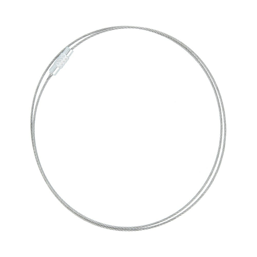 "Zlatka" Основание для колье KS-050 50 см №26 св. серый