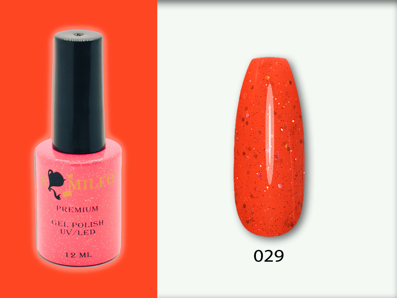 029 KOMILFO гель лак 12 мл.