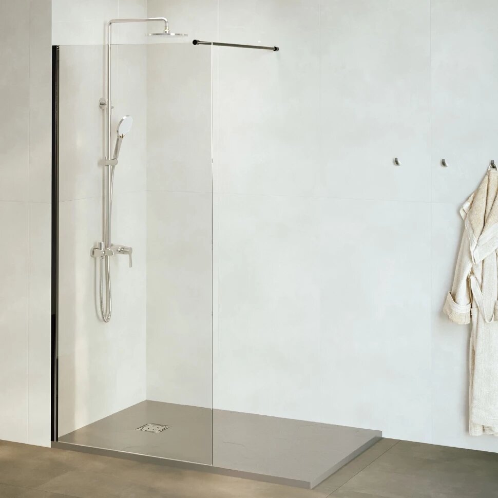 Неподвижная перегородка 70 см RGW WA-010B Walk-in 351001007-14 прозрачное