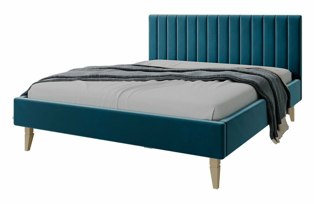 Кровать 2.1 м Кассия под матрас 1600 х 2000, цвет бирюзовый