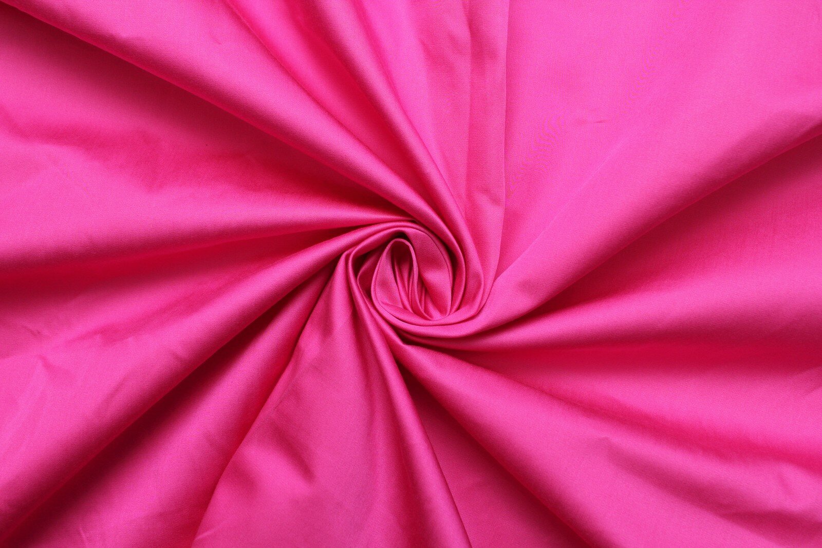 Ткань Хлопок костюмный армированный цвета розовой фуксии, 280 г/пм, ш160см, 0,5 м