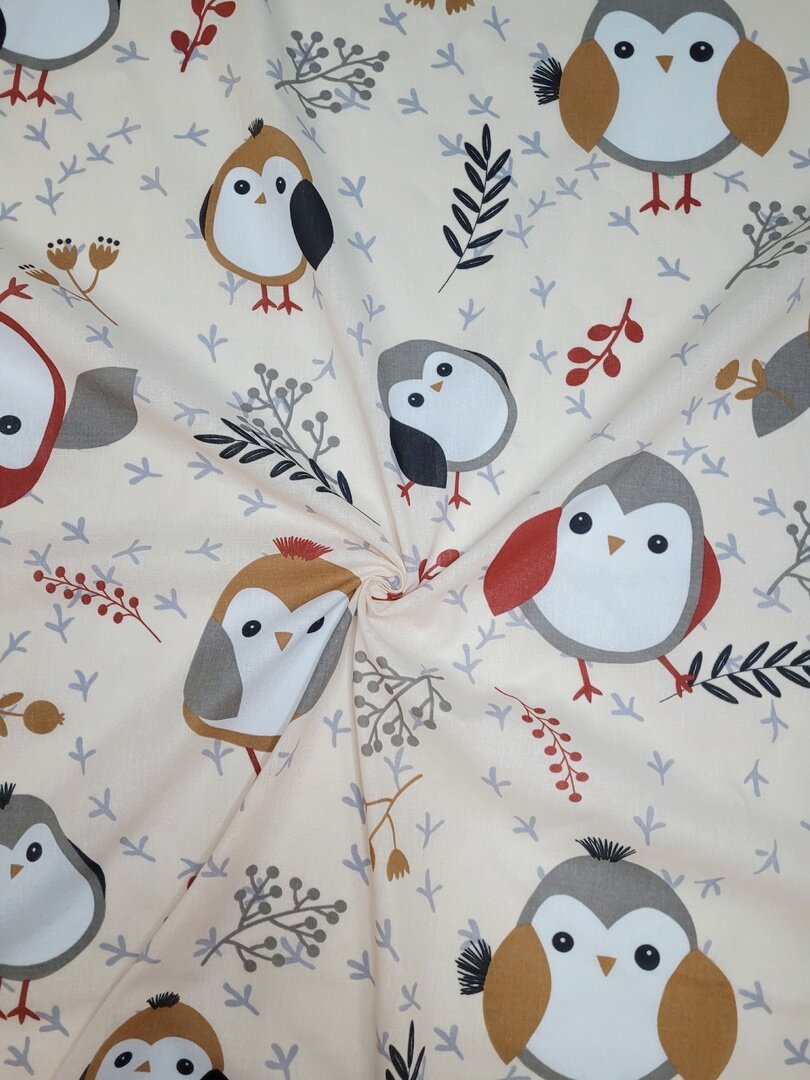 Ткань Бязь "Пташка" 100*150 см