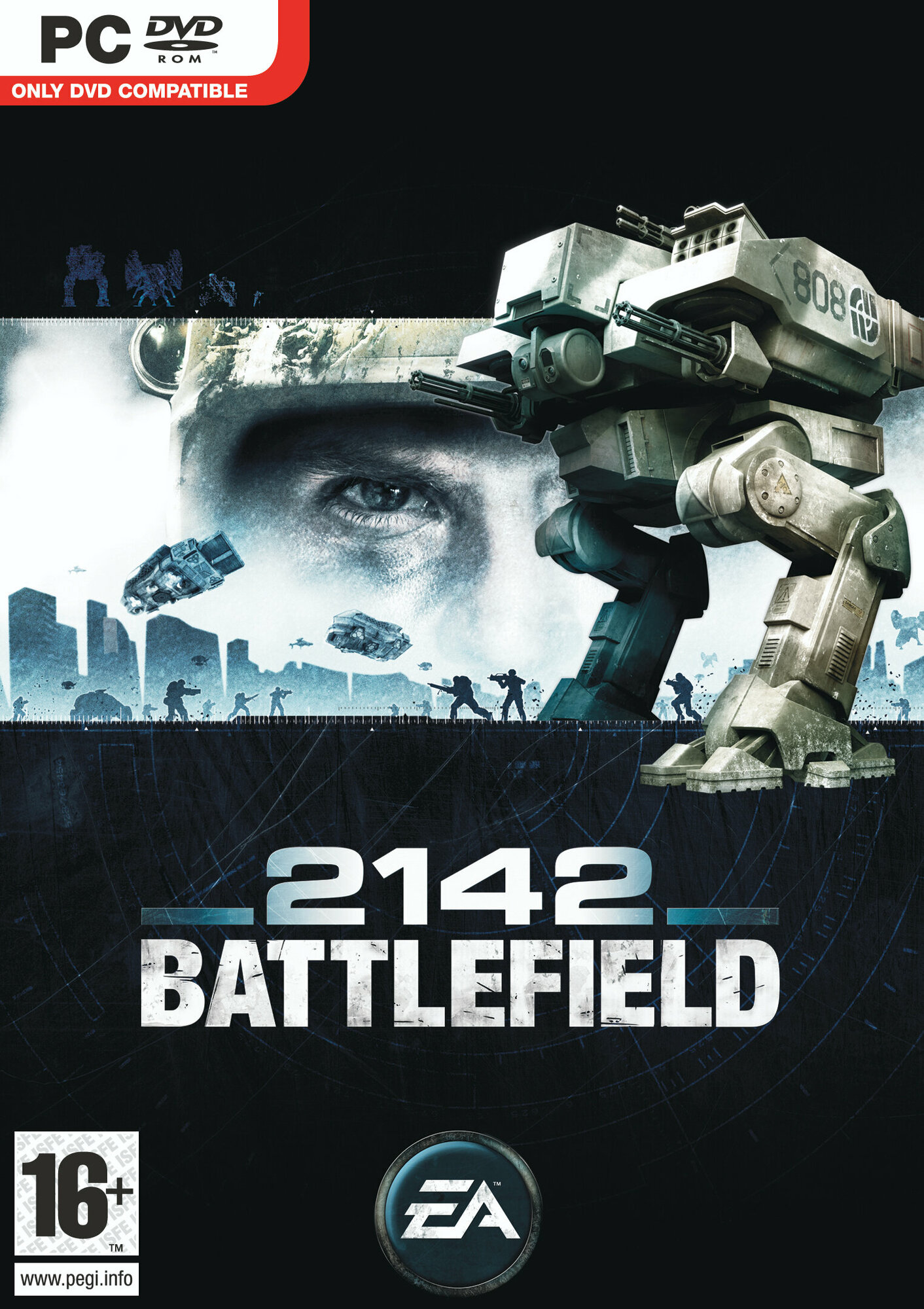 Игра для компьютера: Battlefield 2142 Европейское издание (DVD-box) Лицензионный диск