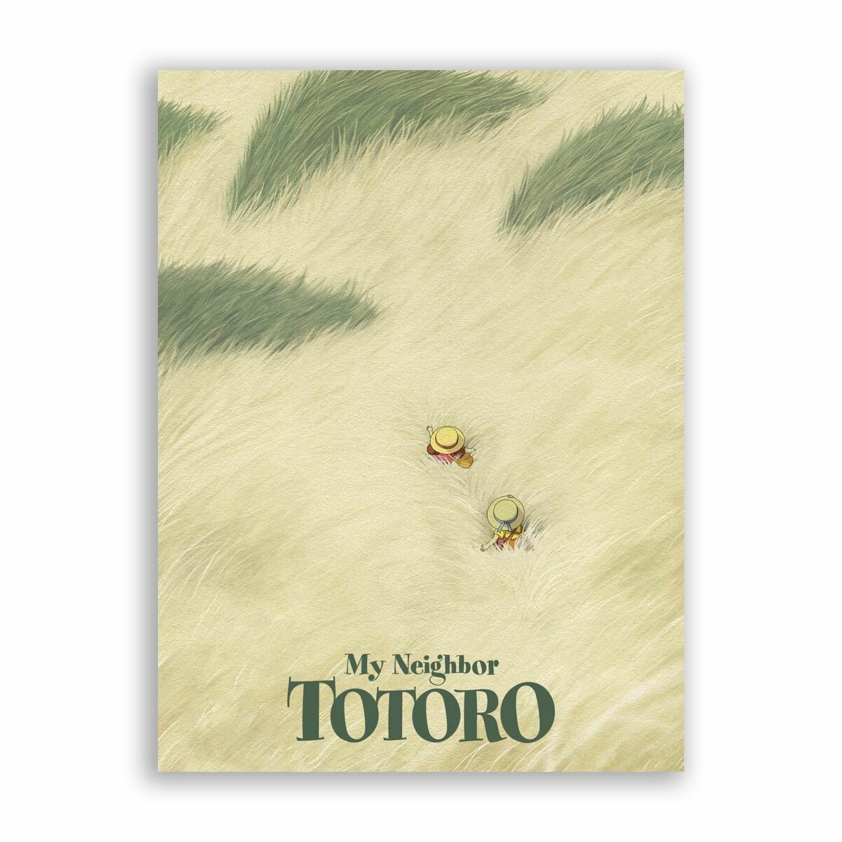Постер, плакат на бумаге / Мой сосед Тоторо / Размер 40 x 53 см