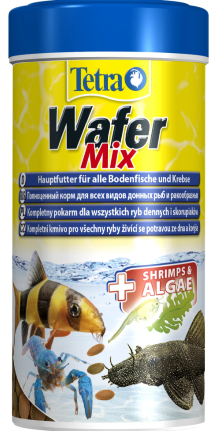 Сухой корм для рыб, рептилий, ракообразных Tetra Wafer Mix, 100 мл, 30 г