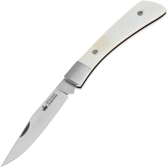 Нож складной Kizlyar Supreme Gent (Кость) 440C, Satin
