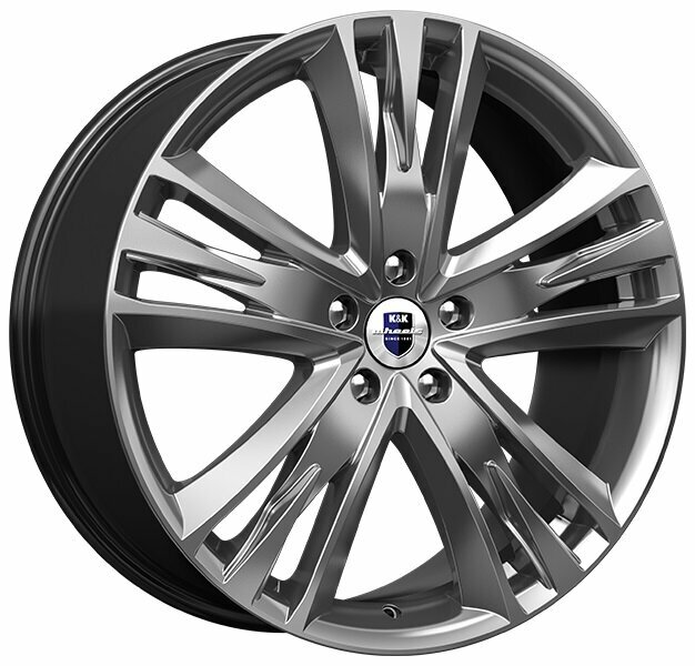 Диски легковые литые 8.5*20 5*112 et40 h57.1 КиК Атлас KC661 Дарк платинум(цвет)