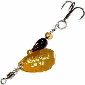 Блесна вращающаяся Daiwa SILVER CREEK SPINNER 6.0гр # Coffee