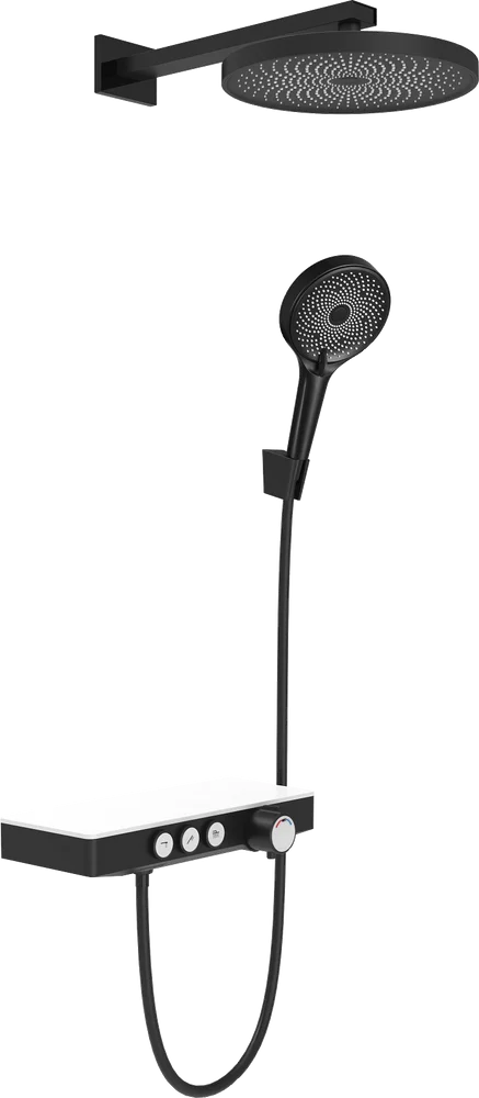 Душевой комплект Berges Morans 075004 черный матовый /075004