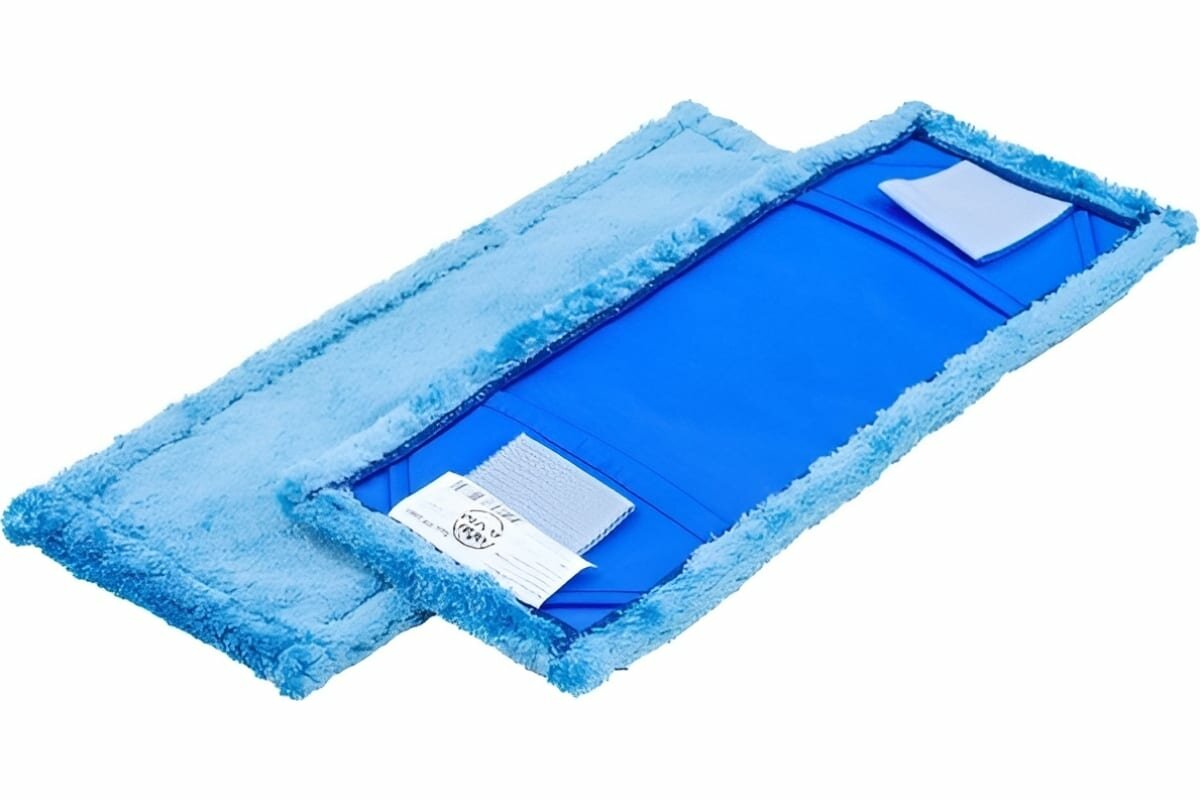 A-VM плоский моп 50x14 см микрофибра MF2097 для влажной и сухой уборки полов дома