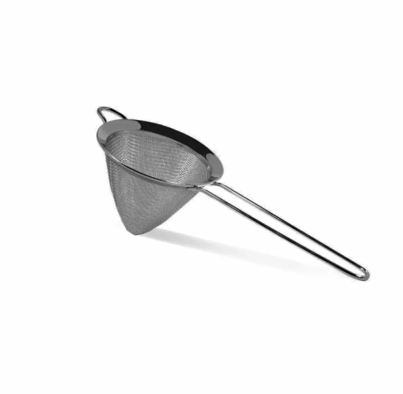 Стрейнер барный для коктейлей AnyBar Selene черный / Барное сито для напитков из нержавеющей стали