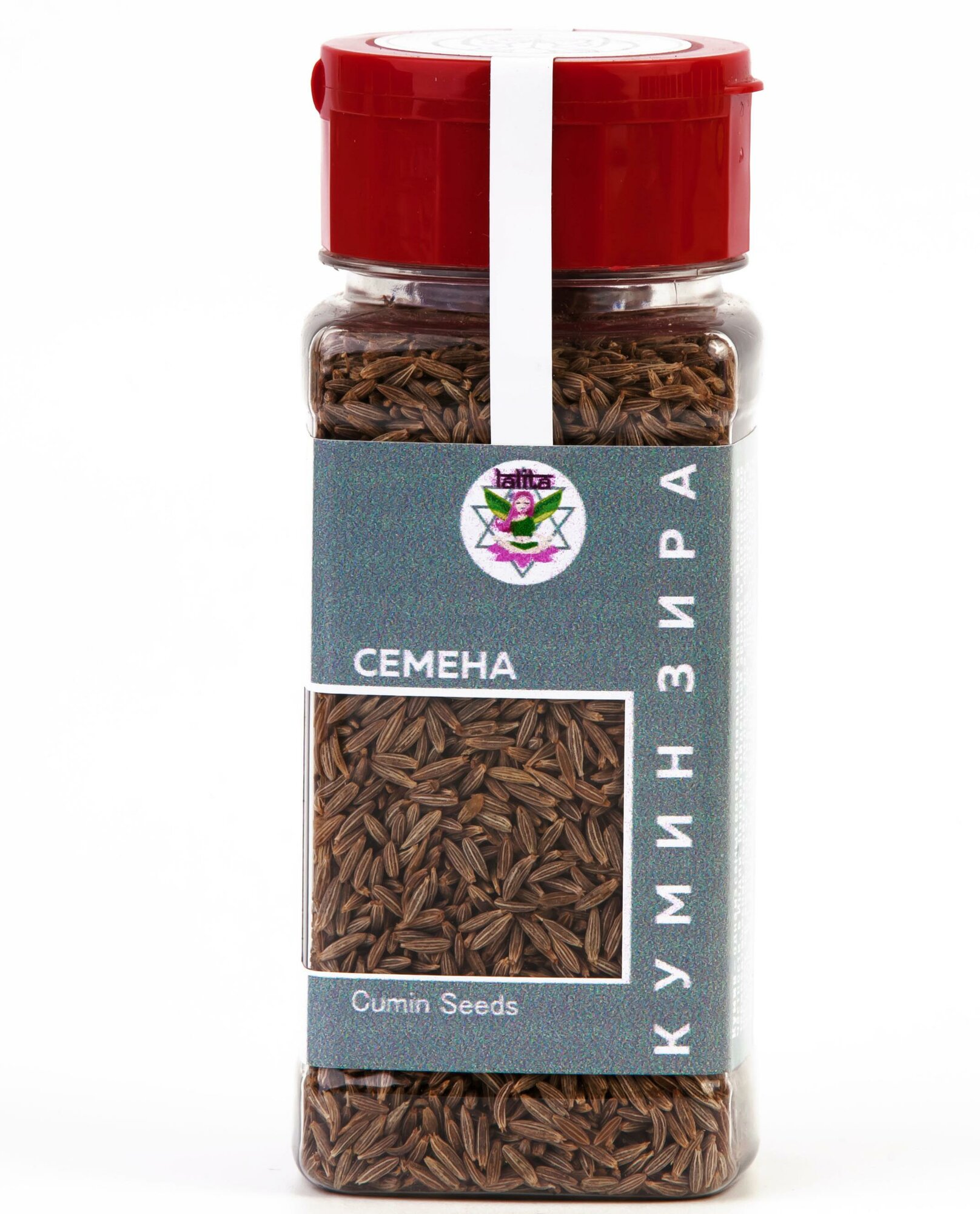 Кумин (зира) семена, 75 г, пл/уп-ка флип/крышка LALITA®